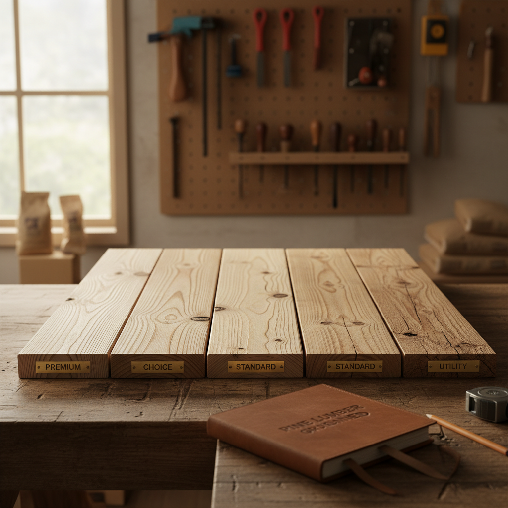 Pine Lumber Grades Explained - Crafted Wood Creations