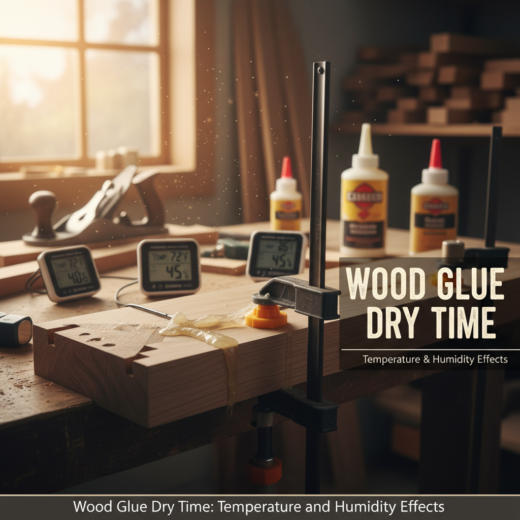 Wood Glue Dry Time: Temperature and Humidity Effects - Crafted Wood ...