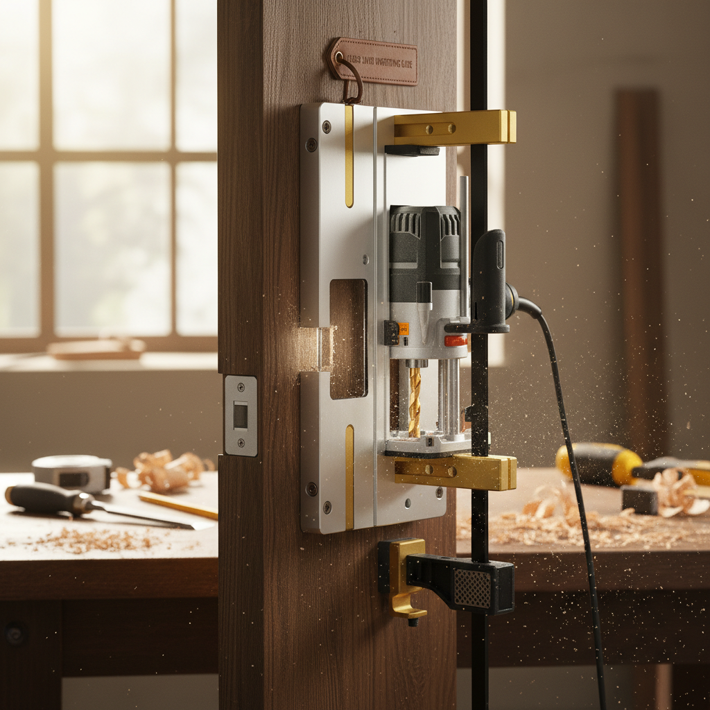 Door Jamb Mortising Guide - Crafted Wood Creations