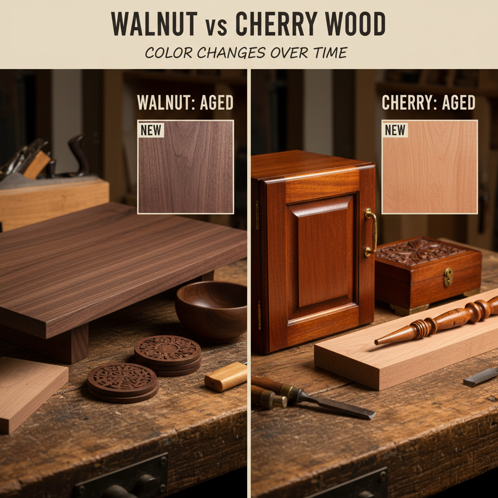 Walnut Vs Cherry Wood